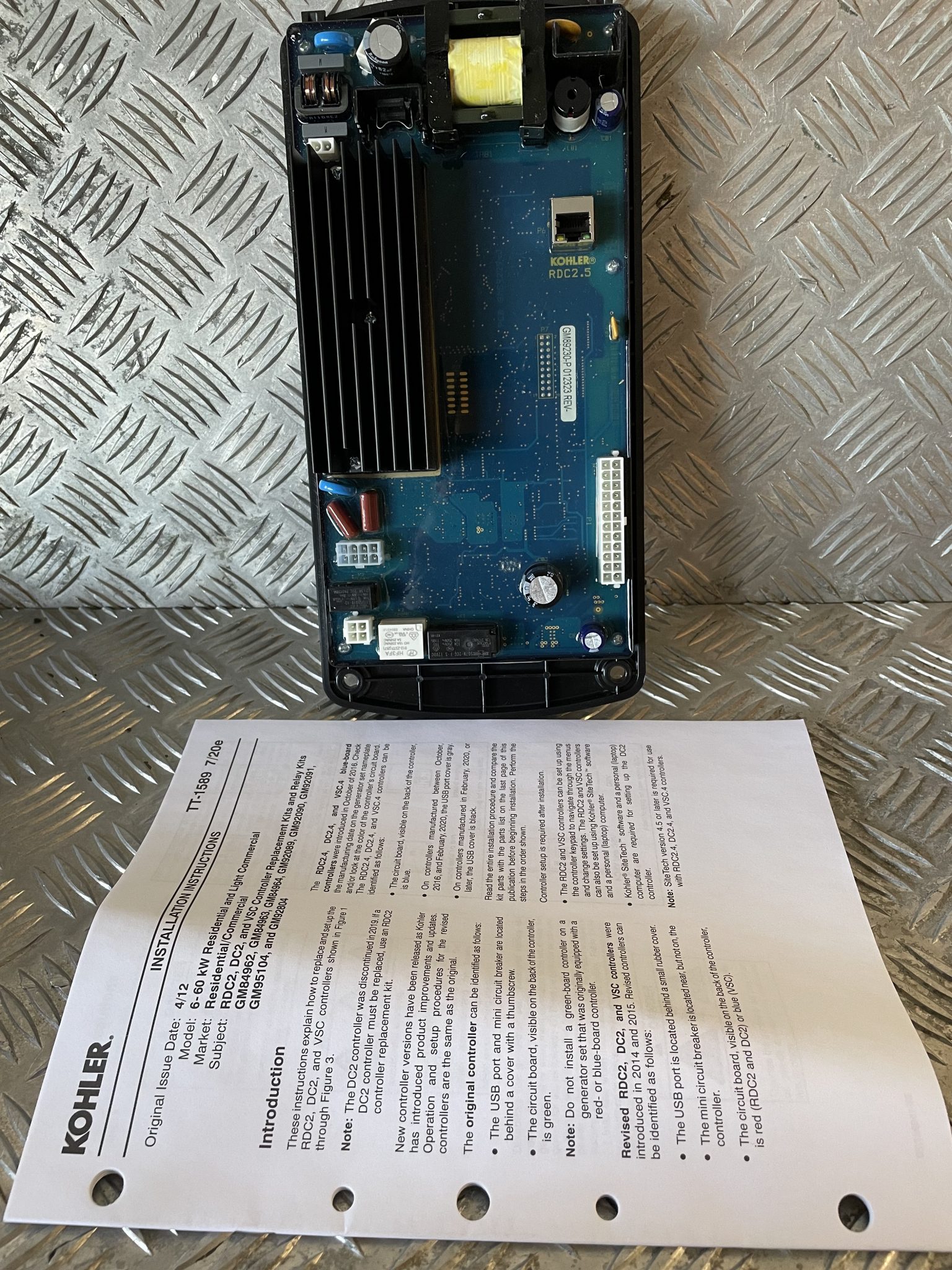 Kohler GM92089 RDC2 Controller - Yakima Generator